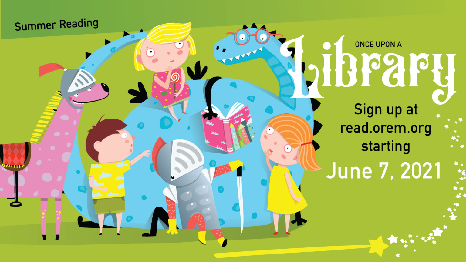 Summer Reading 2021 - Orem Public Library