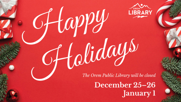 Home 2023 - Orem Public Library